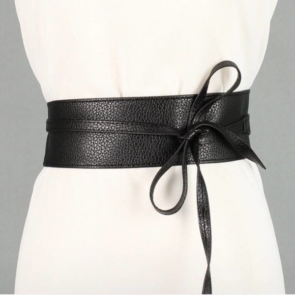 Boutique | Accessories | Belt Wrap Around Waist Classic Black Belt Boho ...
